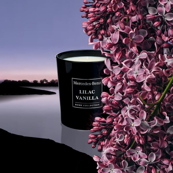Mercedes-Benz Lilac Vanilla scented home candle