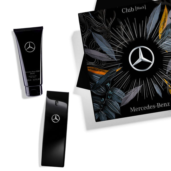 Mercedes-Benz Club Black men's set: eau de toilette + shower gel