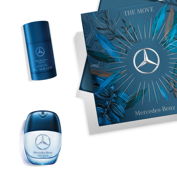 Coffret pour homme Mercedes-Benz THE MOVE : eau de toilette + déodorant ...