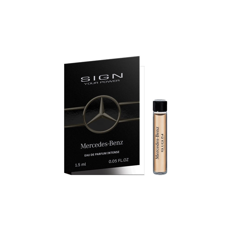 Mercedes-Benz perfume samples